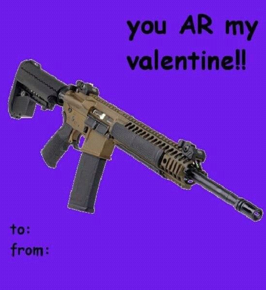 Happy Valentine's Day from 4chan's gun community