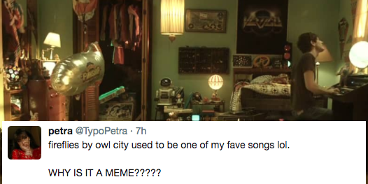 Owl City's Emo Standby 'Fireflies' Is Back—As a Meme