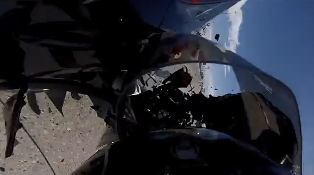 Motorcyclist survives 140 mph crash—and has the video to prove it