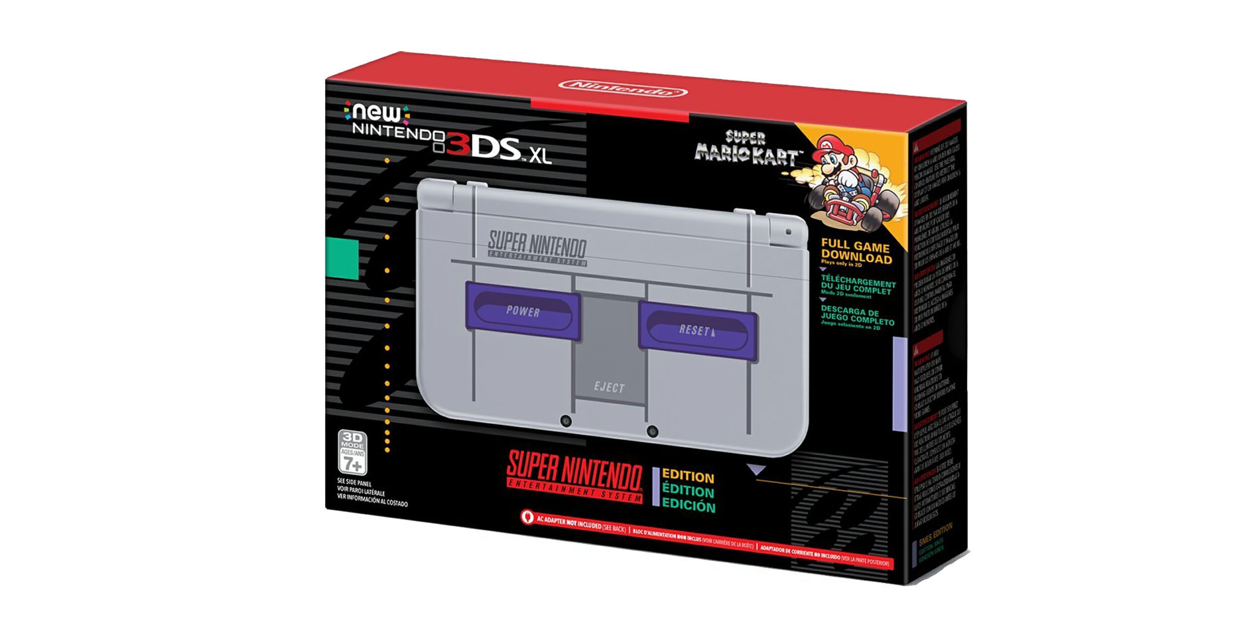 New 3DS XL SNES edition lets you relive that retro gaming magic