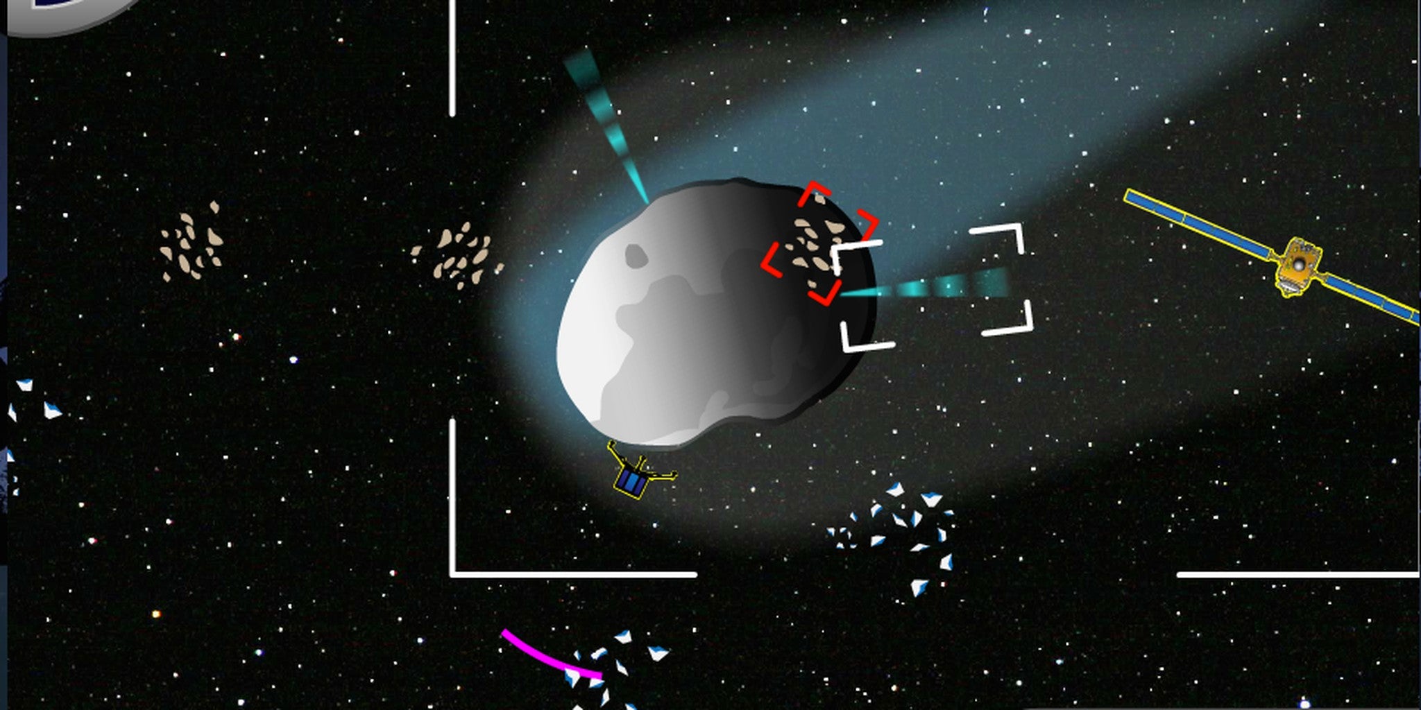 Captain your own comet landing mission with this NASA game