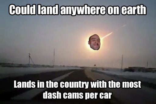 Internet Unleashes Barrage Of Too Soon Russian Meteor Memes