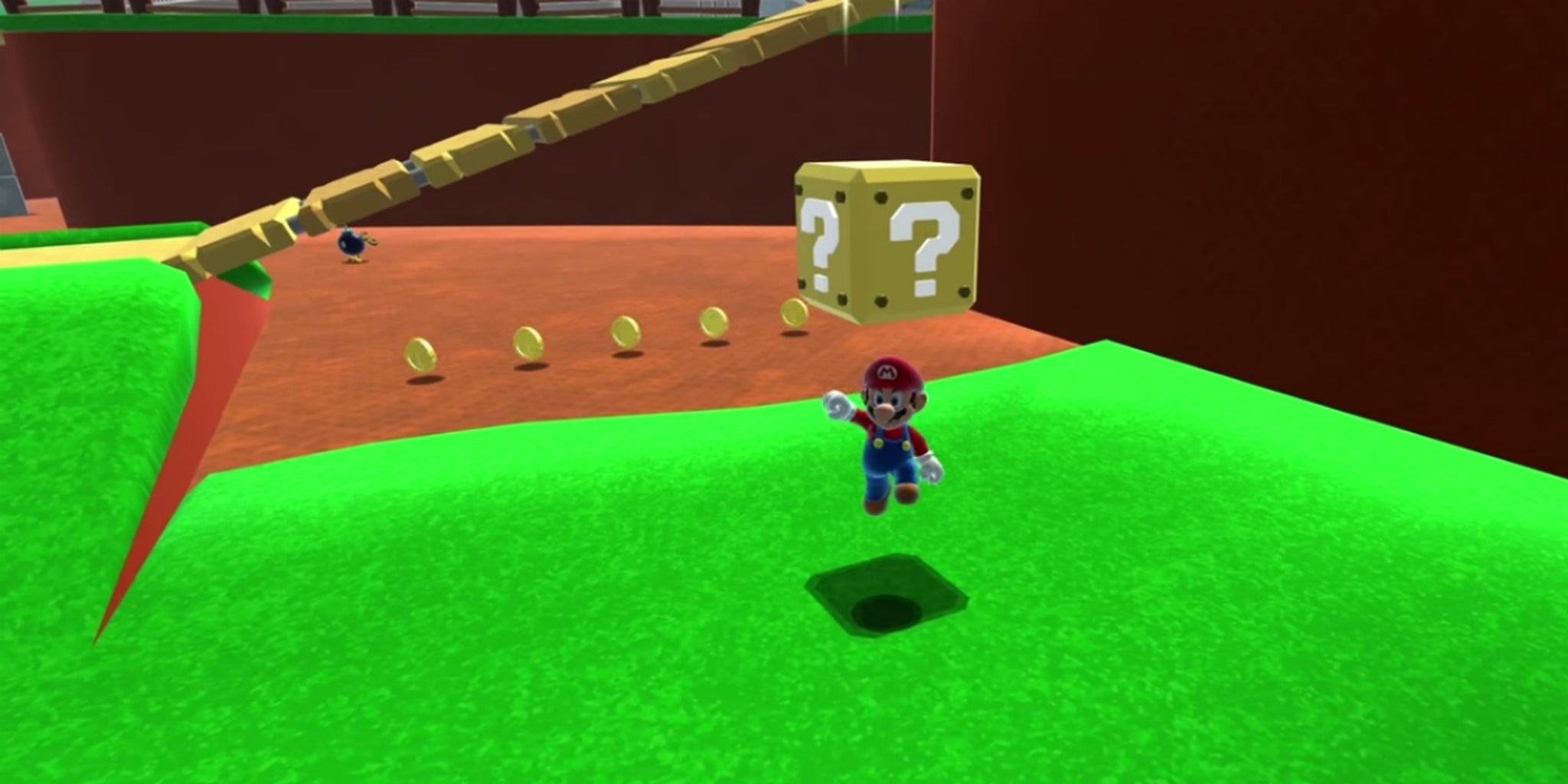 Game wizard remakes a Super Mario 64 level in HD