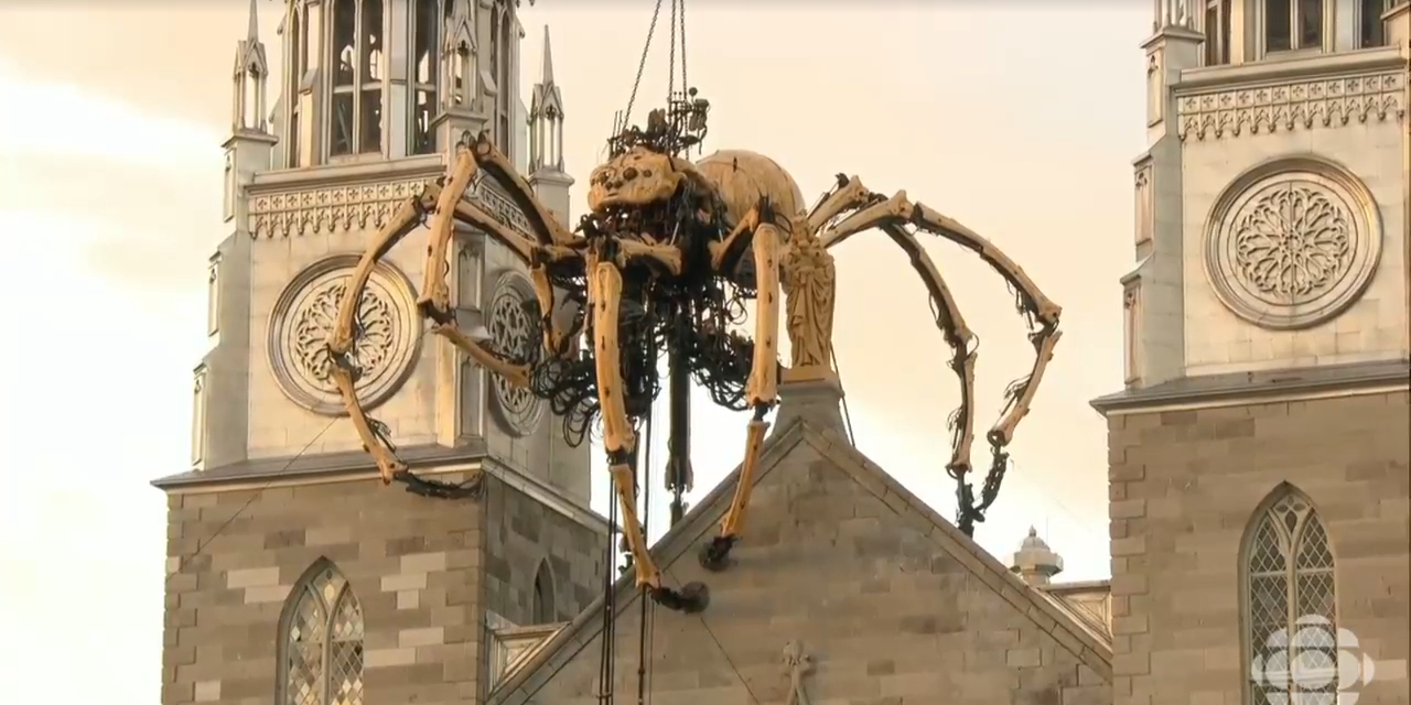 Catholic Church Upset Over Giant Mechanized Spider