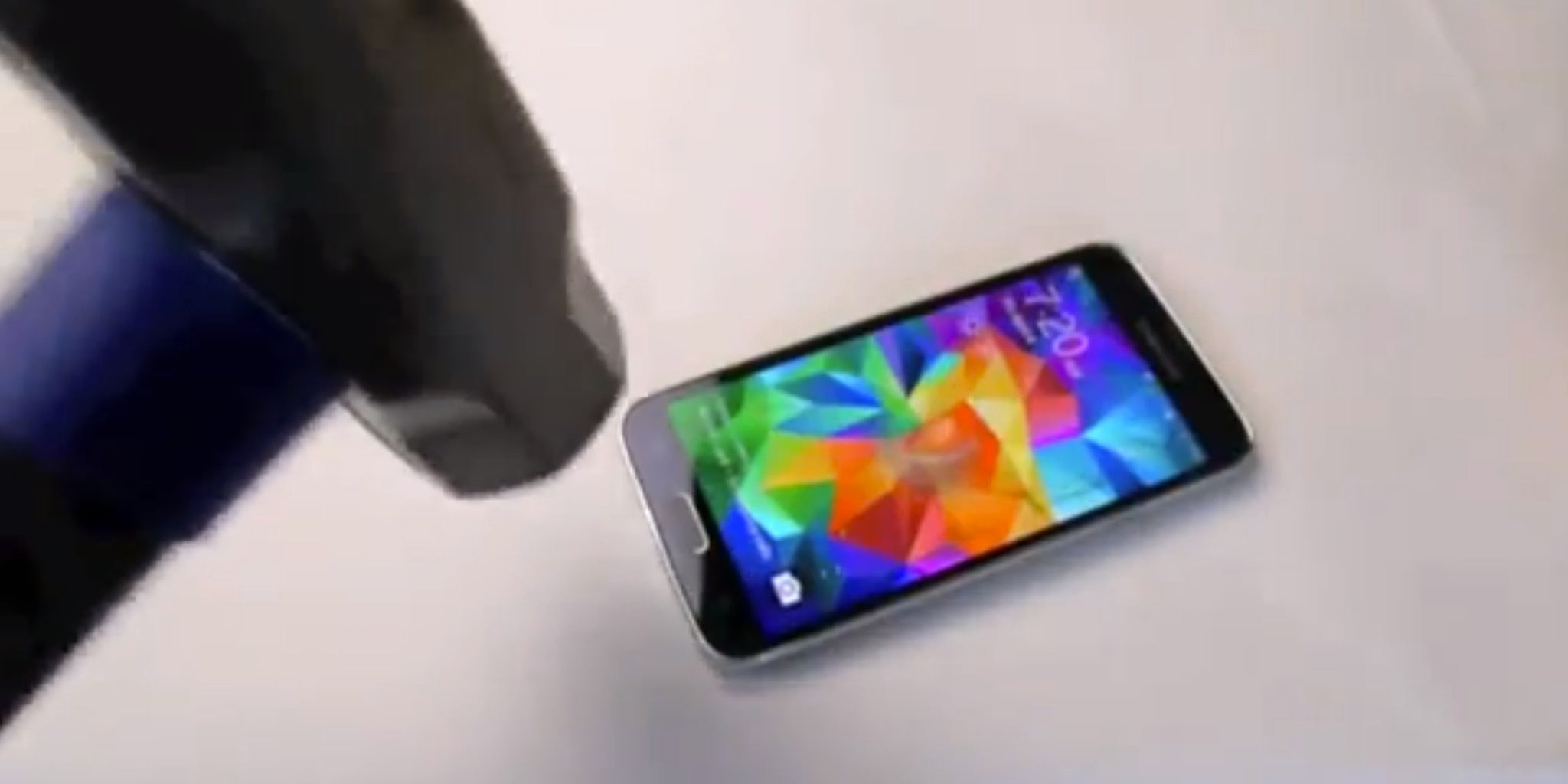 This smartphone is not going to be hammered to death without a fight