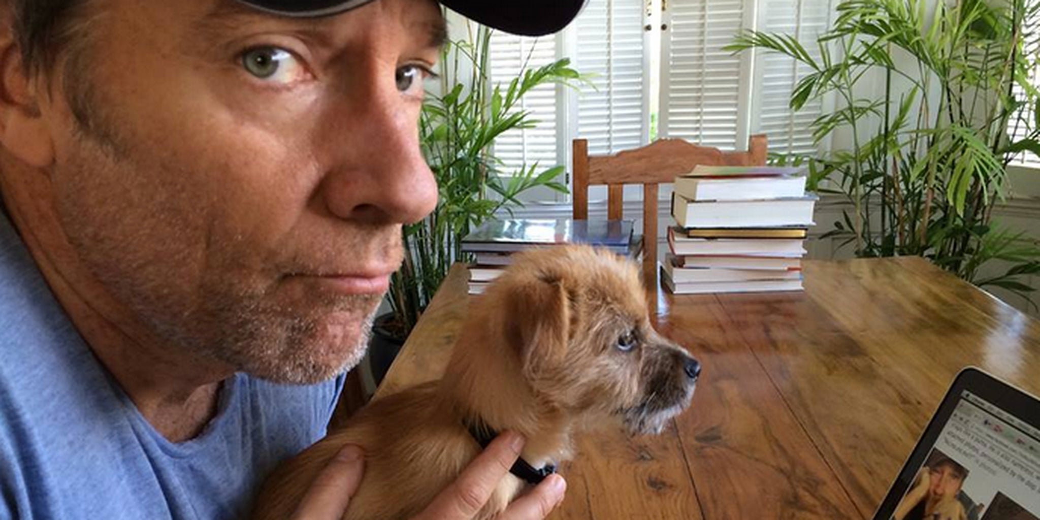 Mike Rowe lets adopted pup name himself with poop bingo