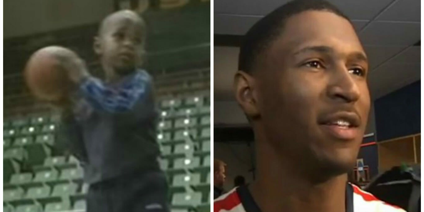 Jordan Mathews Once Starred as a 3-Year-Old on 'Teletubbies'