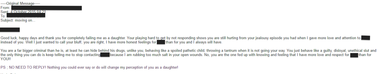 My mother, the psychopath: One woman's story of abuse