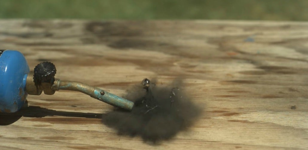 Watch as the Slow Mo Guys add heat to batteries in an explosive experiment