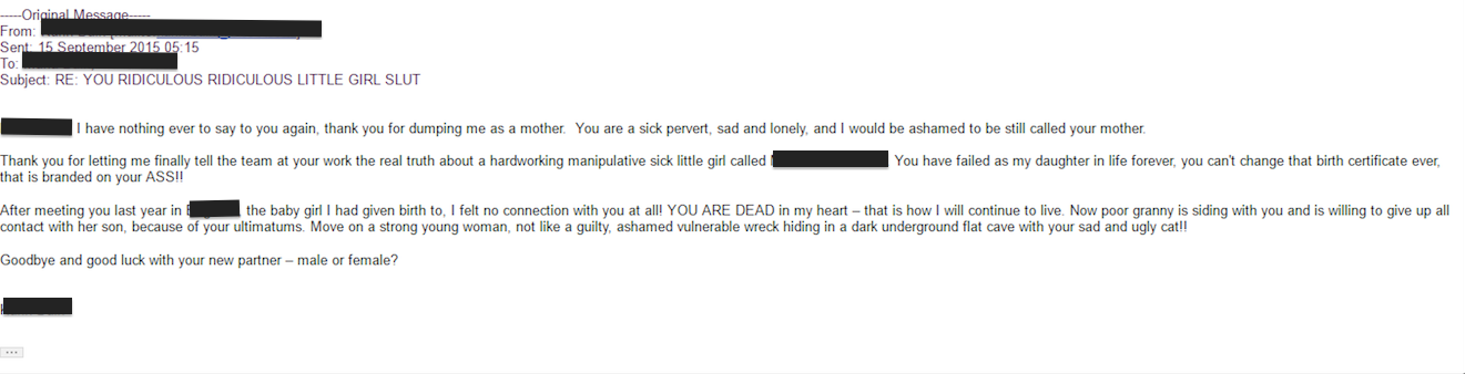 My mother, the psychopath: One woman's story of abuse