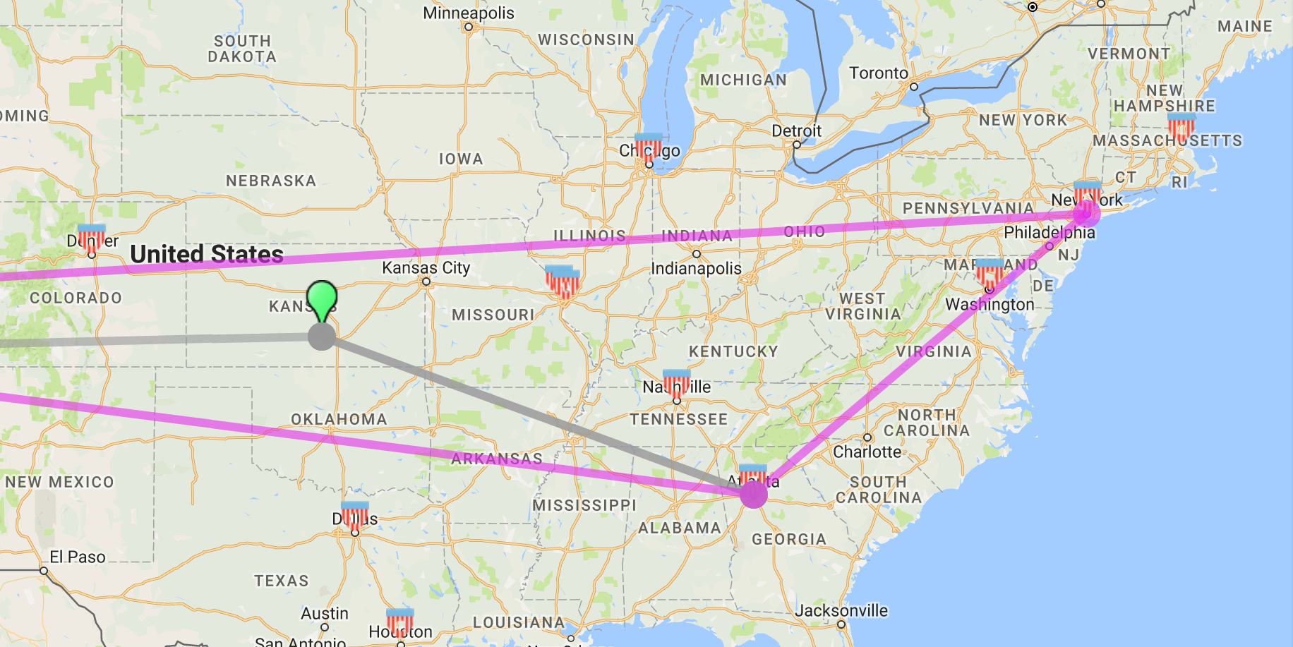 This Maps Shows You If Your Web Traffic Travels Through NSA Listening ...
