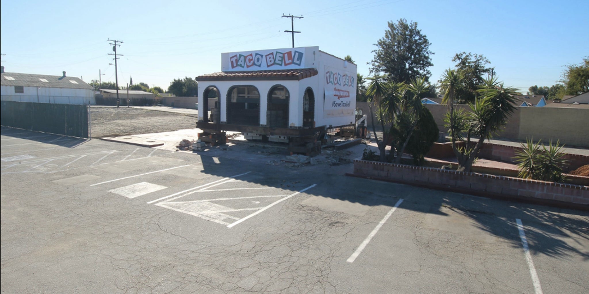 Taco Bell will save its first restaurant by putting it on the back of a ...