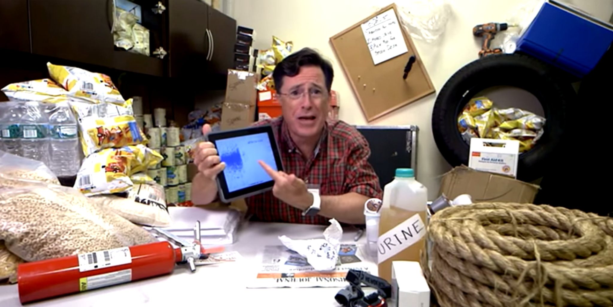 Stephen Colbert made the perfect post-apocalyptic video to cap ...