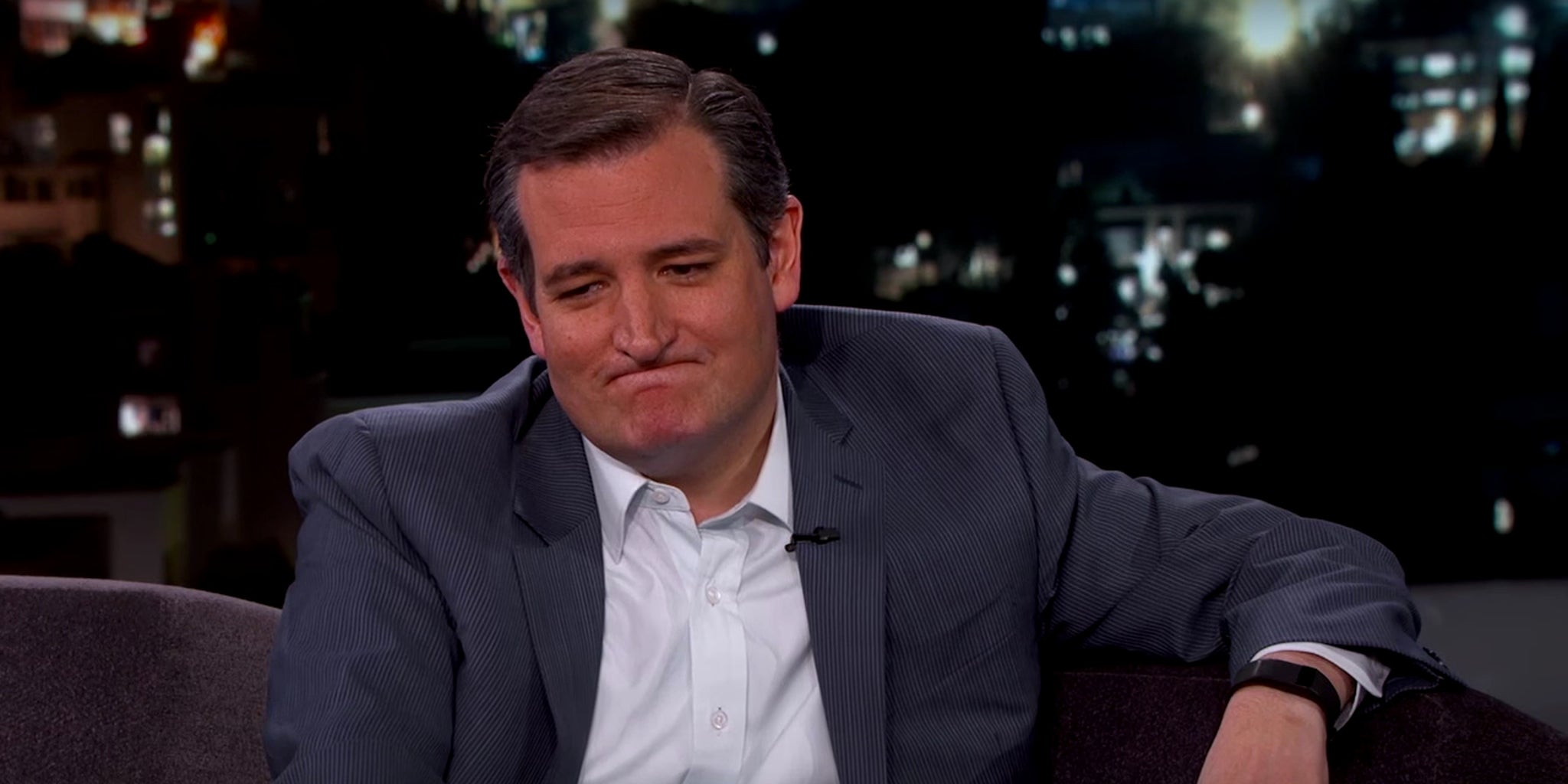 Ted Cruz wouldn't rule out running over Donald Trump with his car