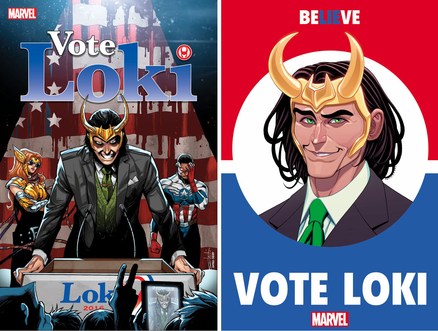 Marvel will get into the election spirit with a 'Vote Loki' comic