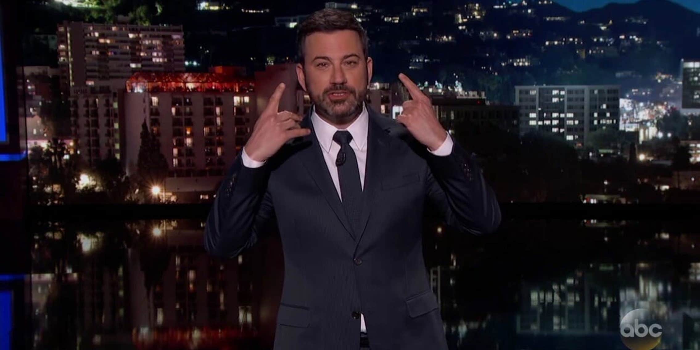 Jimmy Kimmel Imagines What's Going on in Sean Spicer's Head After His ... Jimmy Kimmel Imagines What's Going on in Sean Spicer's Head After His ...