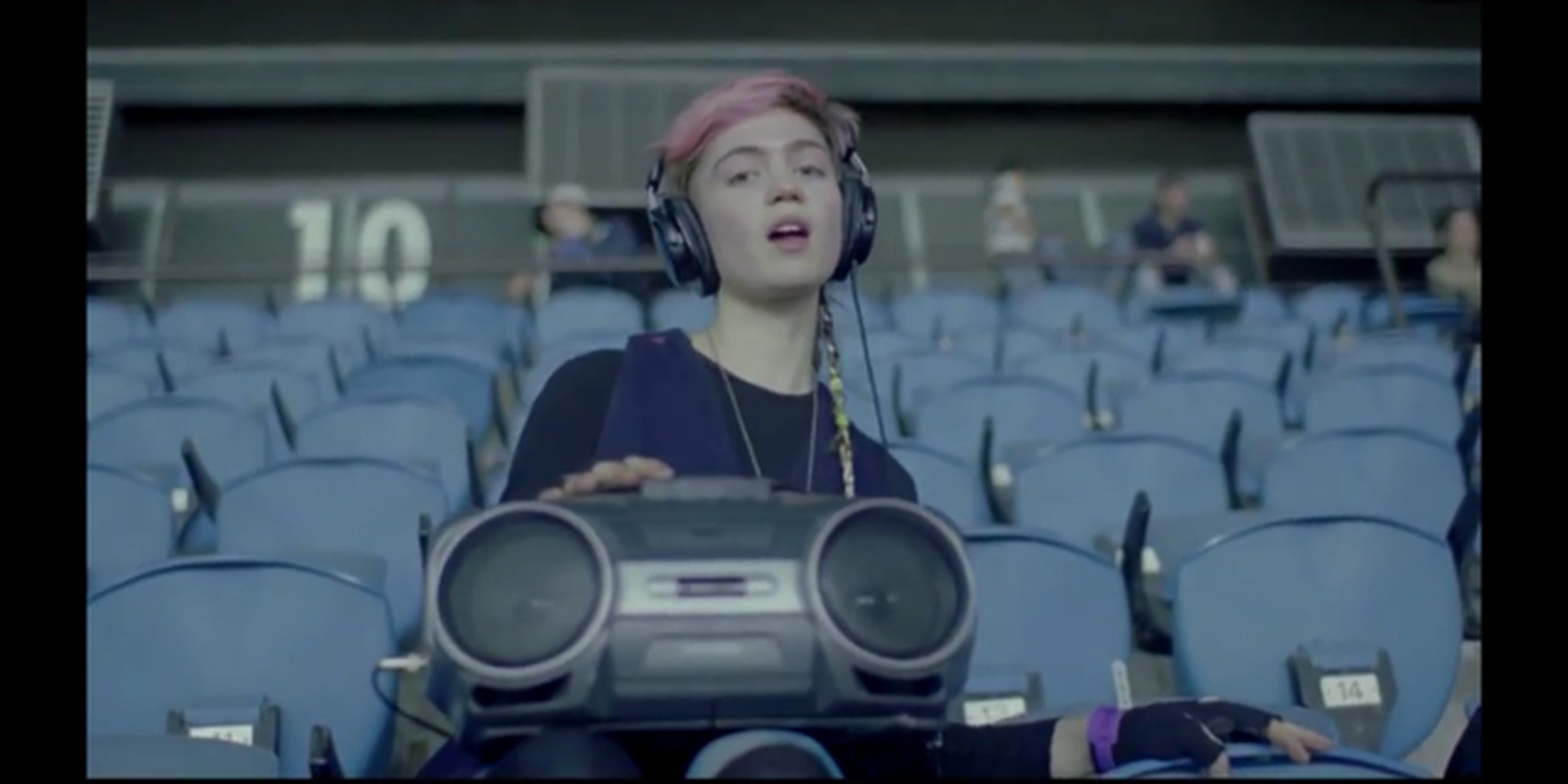 Listen to Grimes's 'greatest songs of all time' immediately