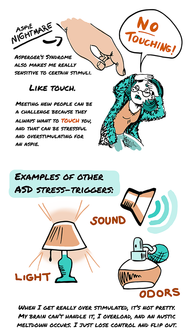 What it's like to be on the autism spectrum, in comics