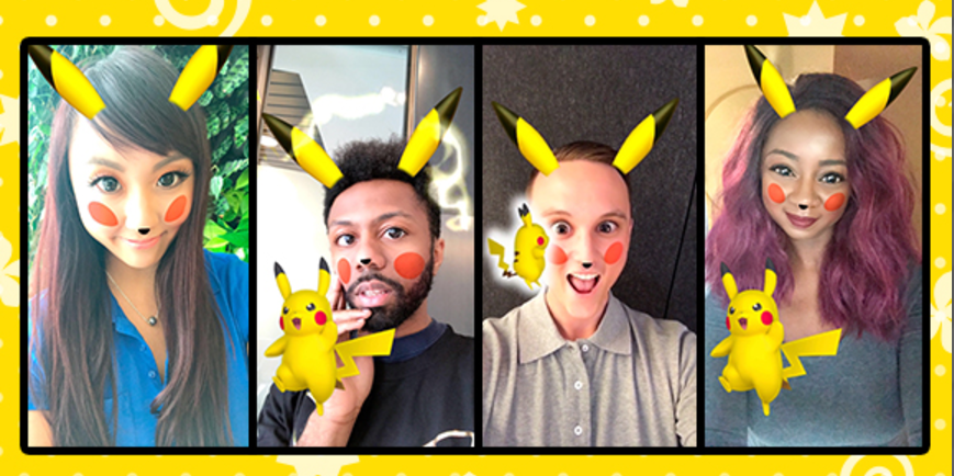 Turn yourself into Pikachu with this Pokémon Snapchat Filter