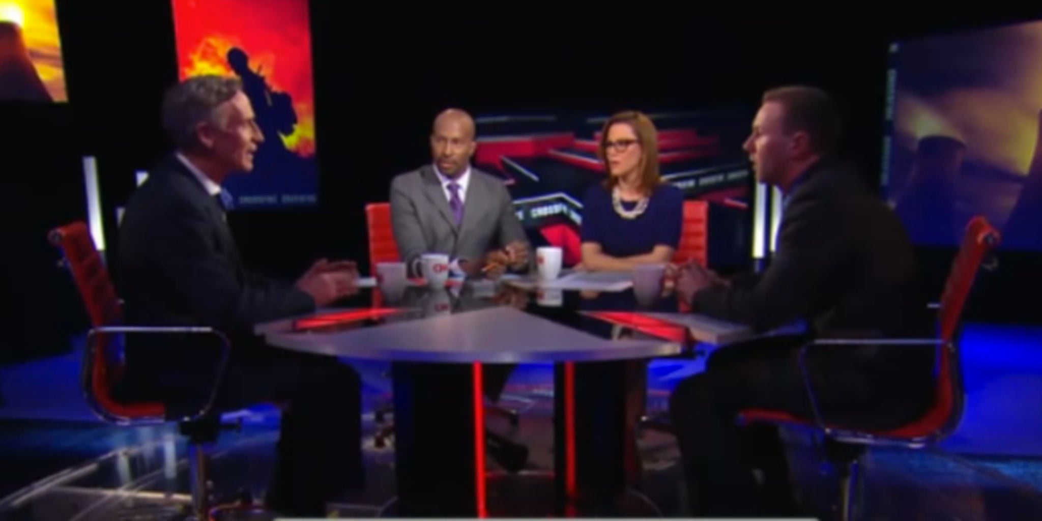 Watch Bill Nye try not to explode during a CNN climate change debate