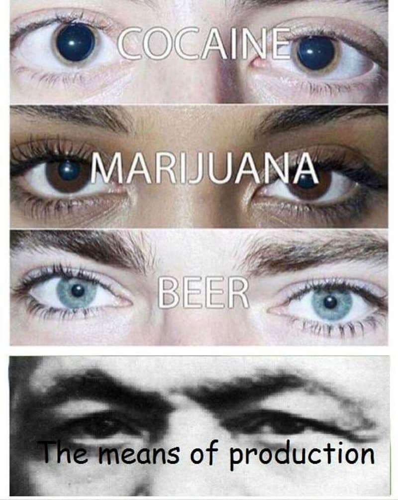 Your Eyes on Drugs Meme Shows What You Look Like When You Bug Out