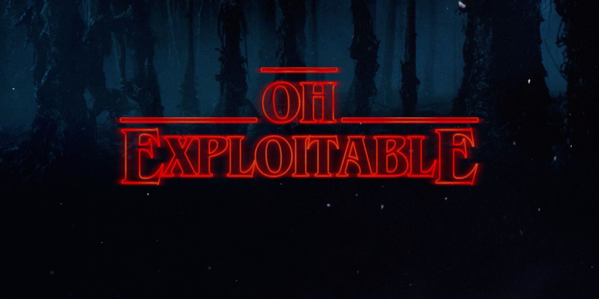 Type Whatever You Want in The 'Stranger Things' Title Font