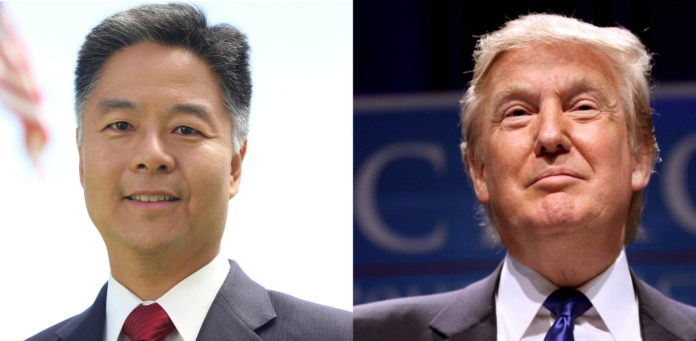 Rep Ted Lieu To Trump We Will Stop Your Unconstitutional Crazy Sh T