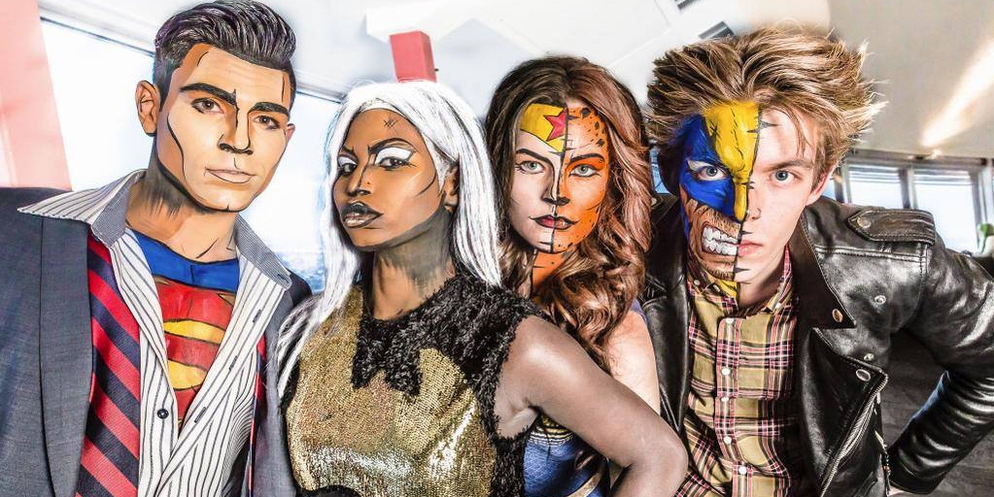 Makeup artist uses her love of paint and comic books to turn people ...