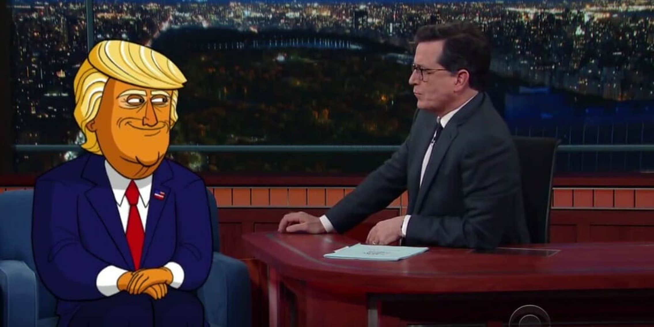 Stephen Colbert Is Bringing Donald Trump Animated Series to Showtime
