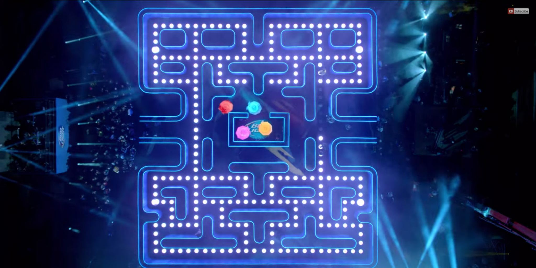 Bud Light's Pac-Man Super Bowl ad is a live-action maze adventure