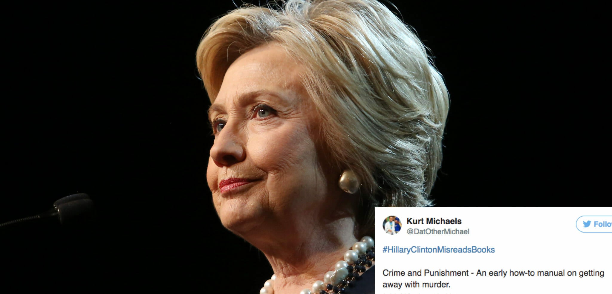 Right-Wing Trolls Mock Hillary Clinton for 'Misreading' Books