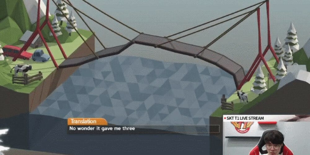 Poly Bridge: Bridge Building Game Gets Hilariously Broken