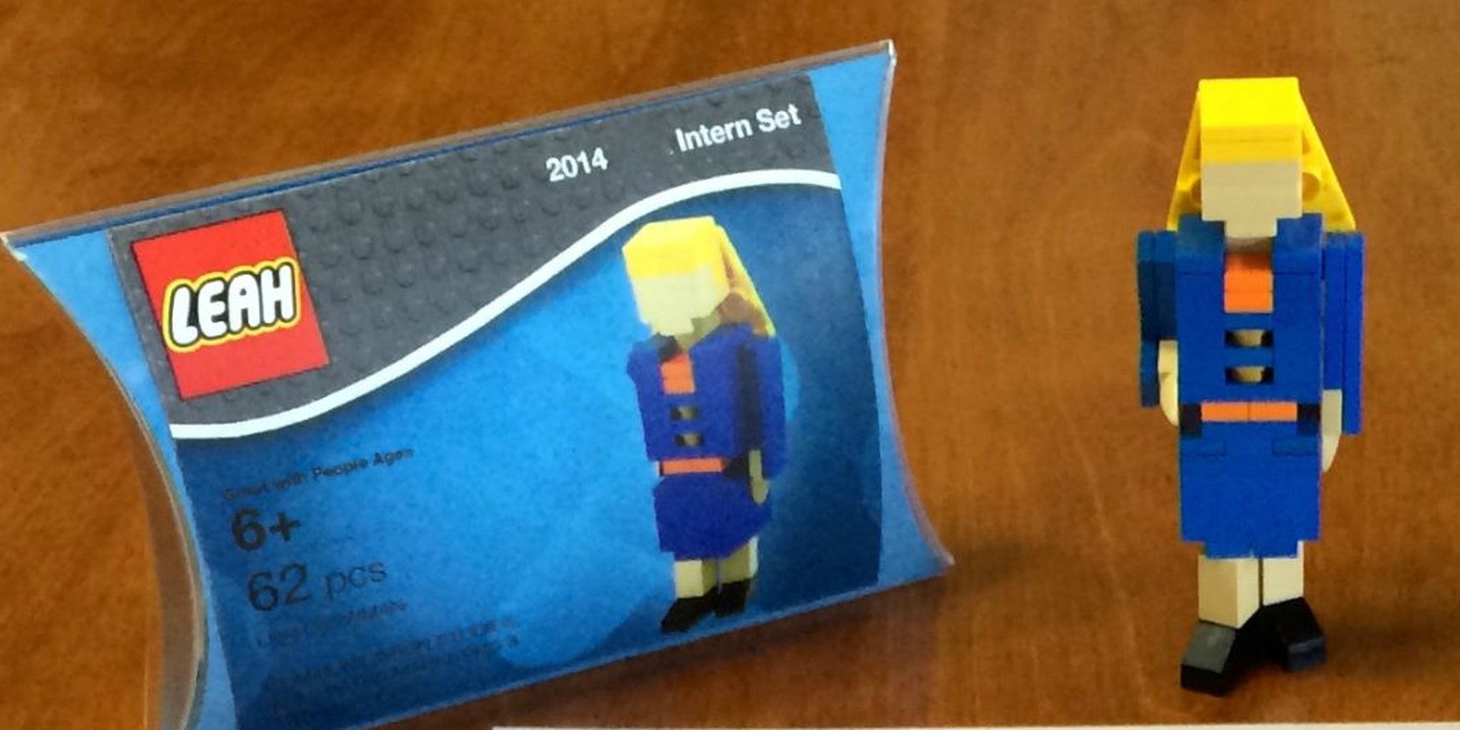 Somebody hire this woman with a Lego résumé