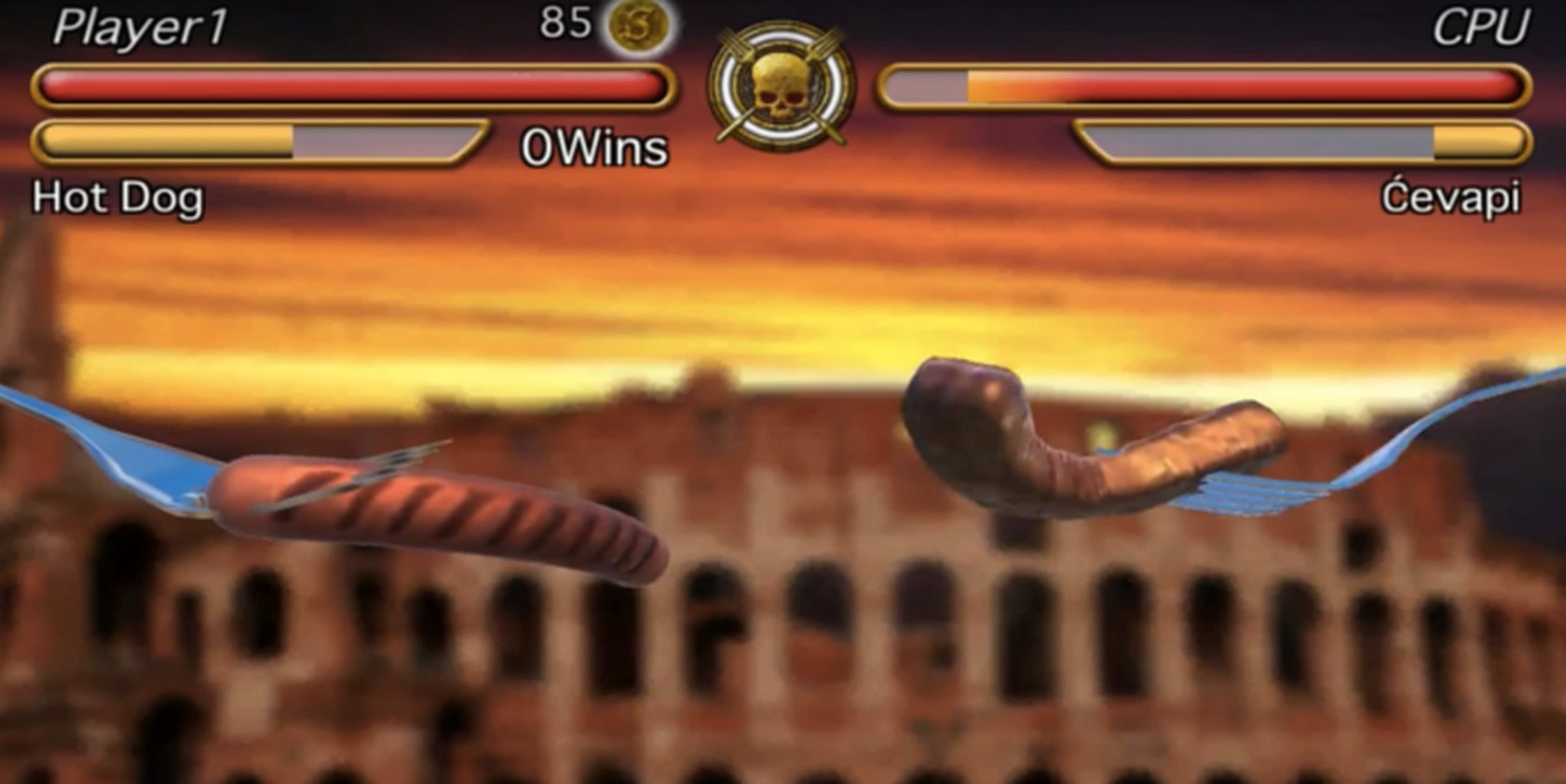 Fight with your wiener in this 'Sausage Legend' video game