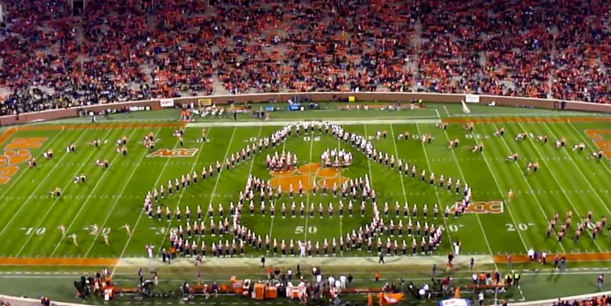 Level up: Clemson Tiger Band pays tribute to Mario and Zelda