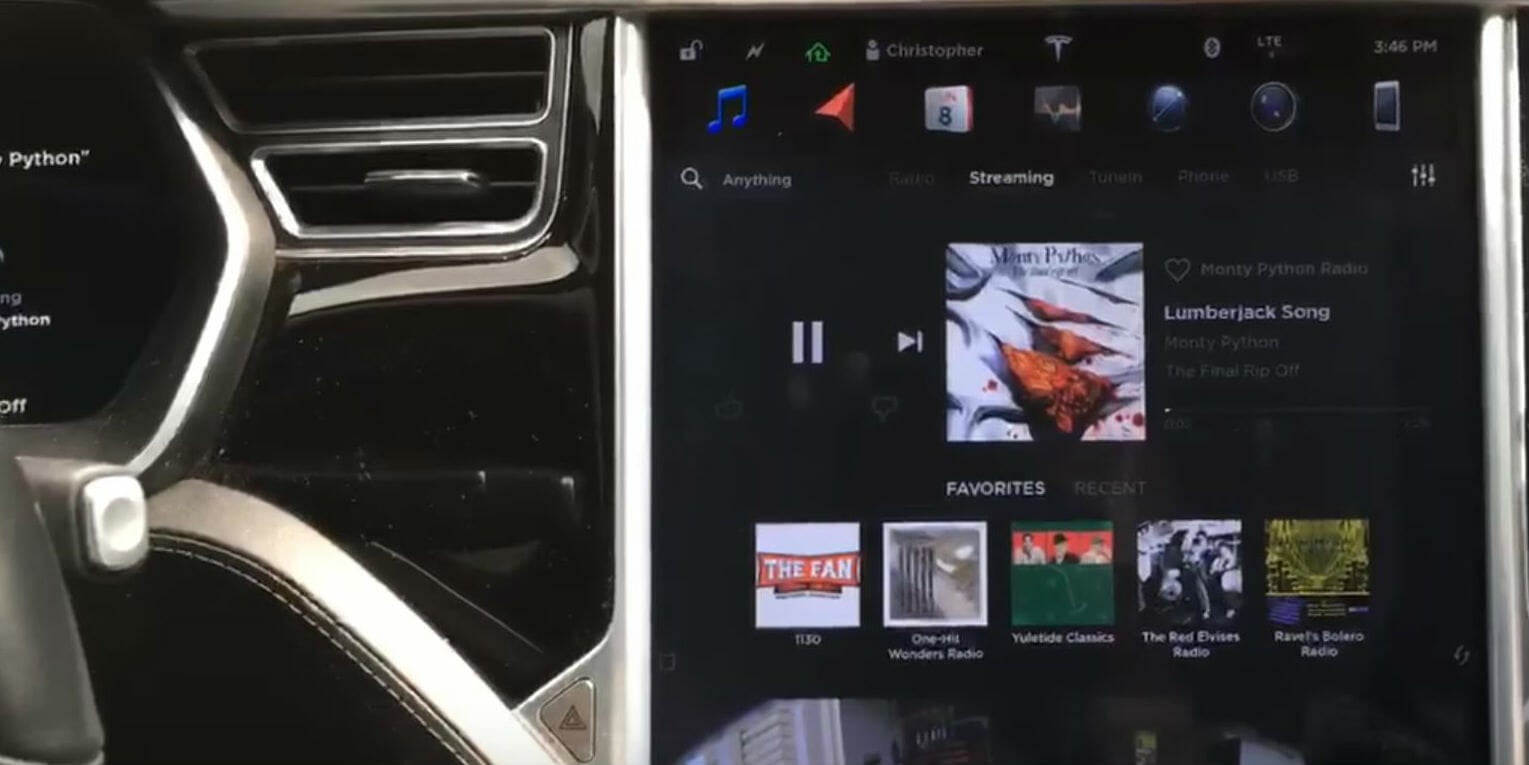 Tesla's Latest Easter Egg Is Its Best Yet—Every Monty Python Skit