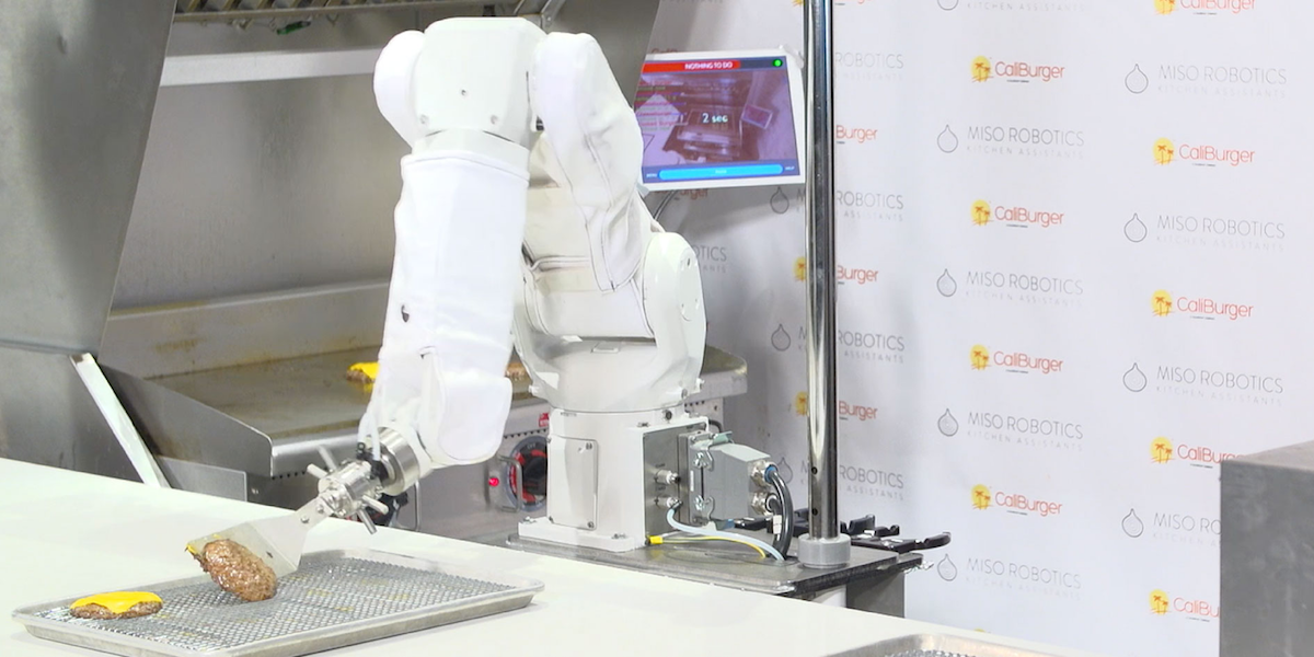 Flippy The Robot Fired From California Burger Joint, But Will Return