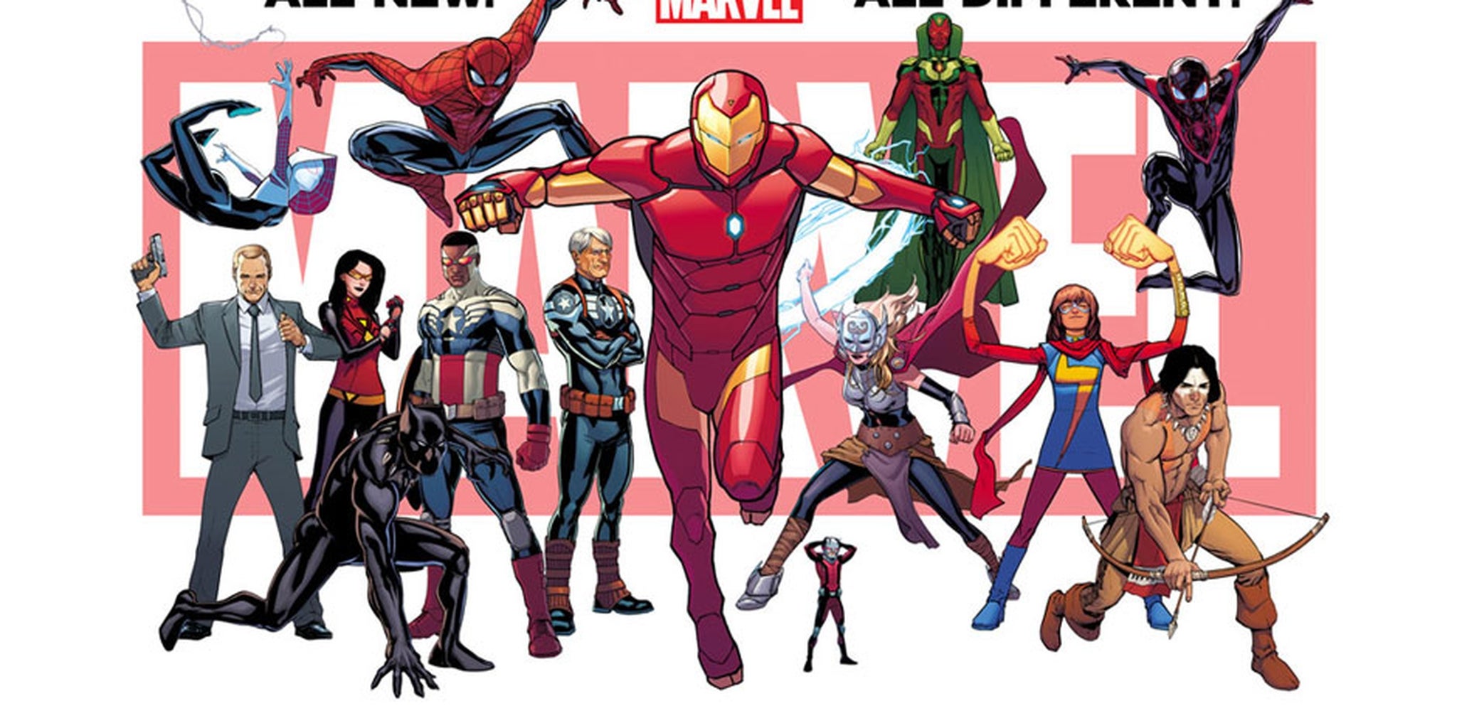 Marvel Reboots Its Universe With All New All Different Heroes Marvel Reboots Its Universe With All New All Different Heroes