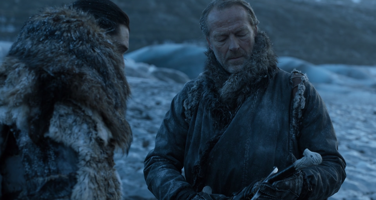 Why Jon Snow Tried to Give Back Longclaw to Jorah Mormont