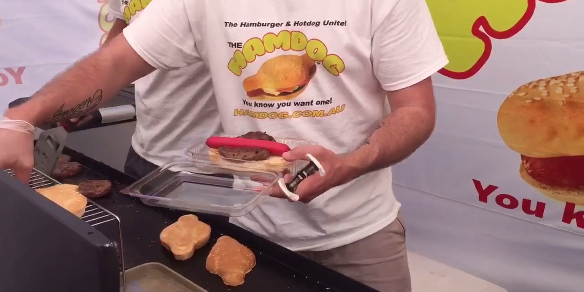 Australian Man Patents the Hamdog, a Combination Hamburger-Hot Dog