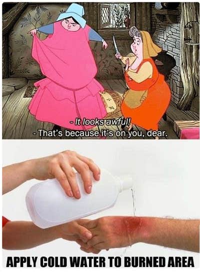 The Icy History of the 'Apply Cold Water to Burn' Meme