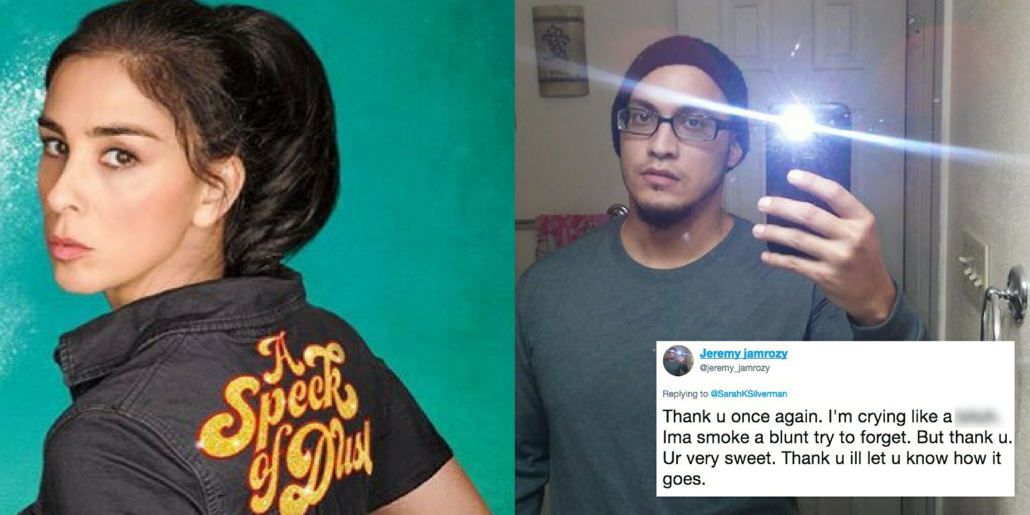 Sarah Silverman Shows Kindness To Twitter Troll With Advice, Bills