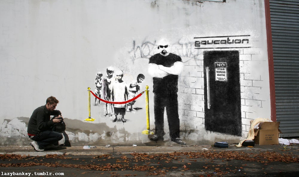 Lazy Banksy: When imitation clearly isn't flattery