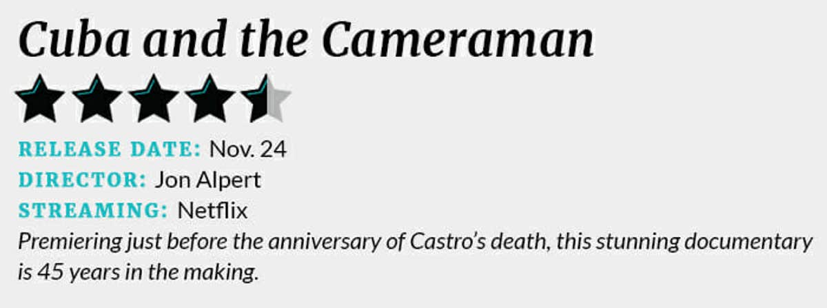 Netflix doc 'Cuba and the Cameraman' shows Cuba from the ground up